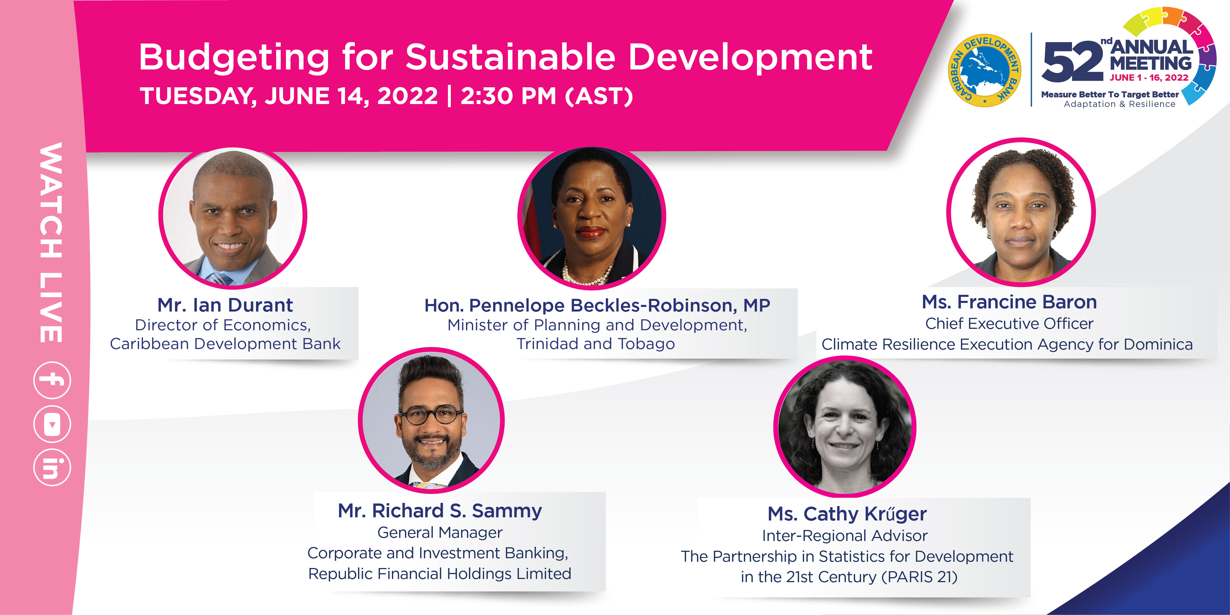 Global Experts to Examine Strategies for Budgeting for Sustainable ...